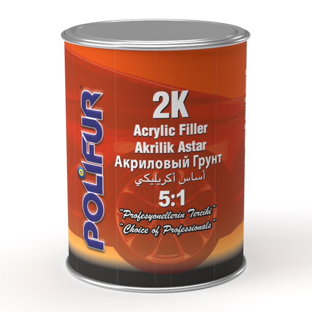 2K Acrylic Filler - 5:1 - Polifur by Furkim